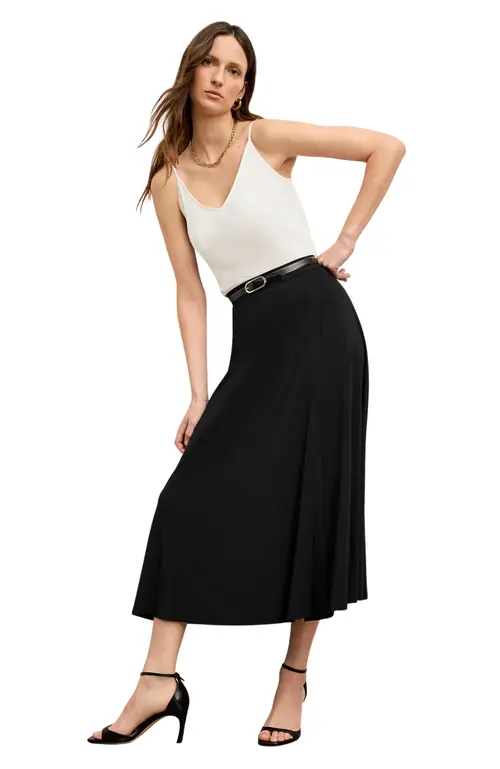 M.M.LAFLEUR Ara Light Jersey Skirt