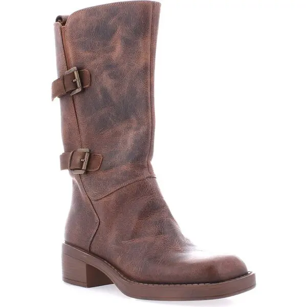 ROAN Iceberg Leather Mid-calf Boots