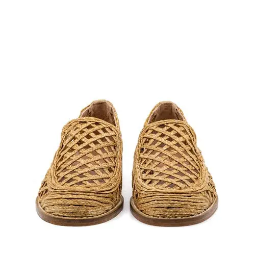 ANDREA GOMEZ Elisa Raffia Loafer