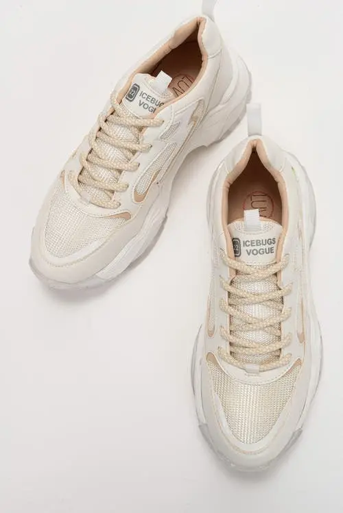 PROLOGUE SHOES Europa Sneakers - White Faux Leather