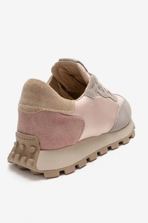 FOREVER & ALWAYS SHOES Amanda Leather Sneakers