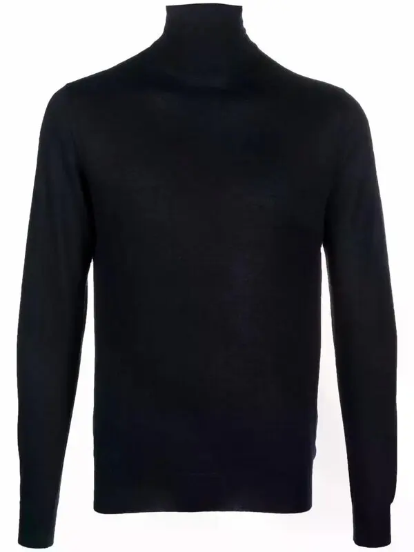 MAURO OTTAVIANI Roll-neck Cashmere-silk Jumper