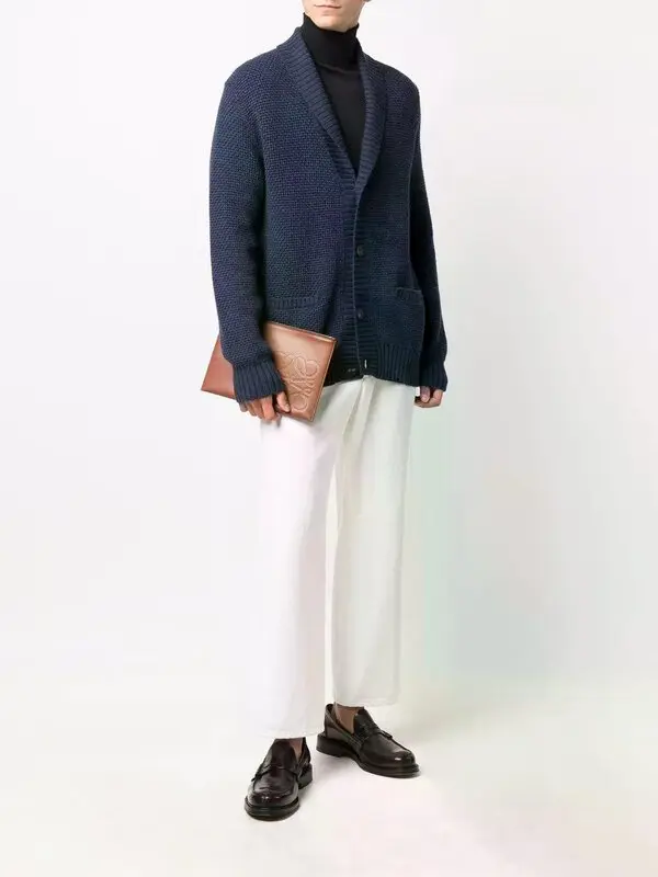 MAURO OTTAVIANI Roll-neck Cashmere-silk Jumper