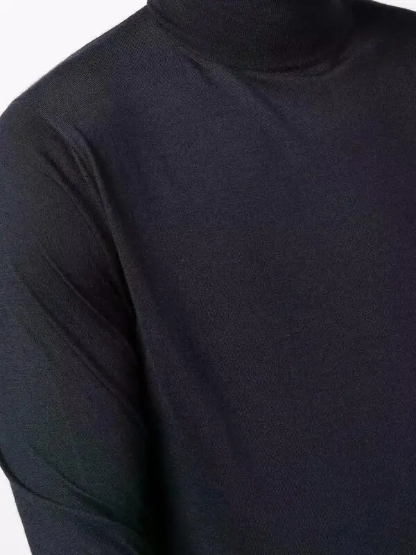 MAURO OTTAVIANI Roll-neck Cashmere-silk Jumper