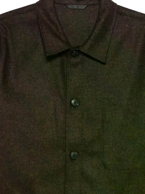 Sunspel Buttoned Wool Jacket