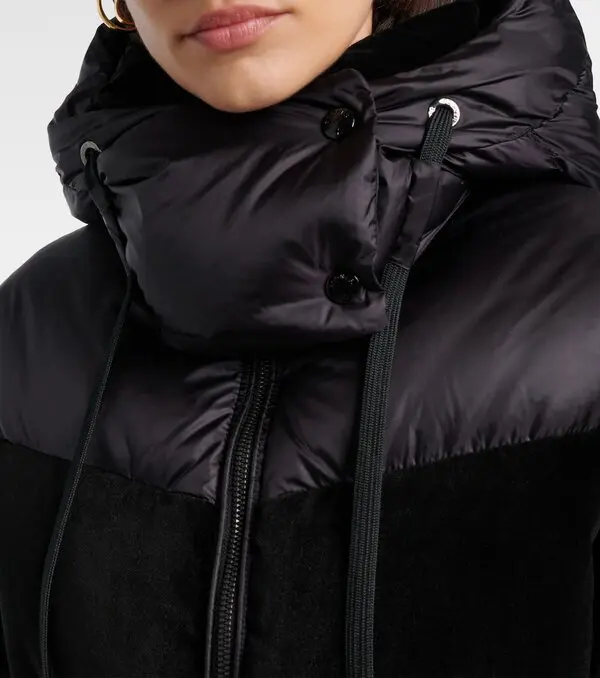 Bogner Cathy Velvet-trimmed Down Jacket