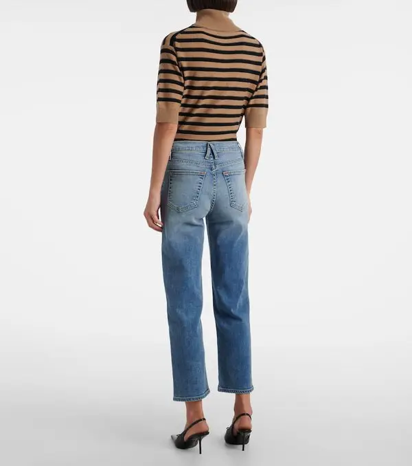 SLVRLAKE London Cropped Straight Jeans