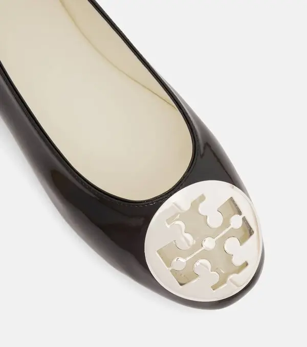 Tory Burch Reva Patent Leather Ballet Flats