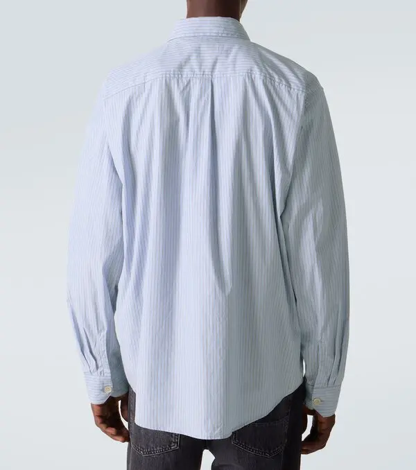 Our Legacy Beyond Striped Cotton Poplin Shirt