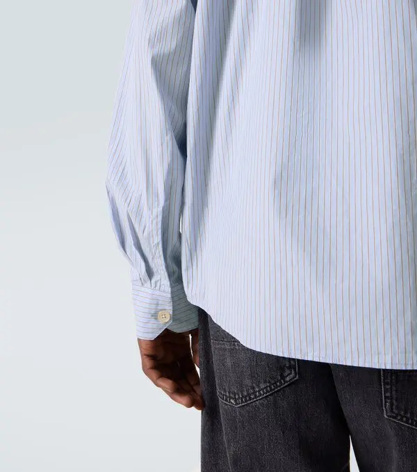 Our Legacy Beyond Striped Cotton Poplin Shirt