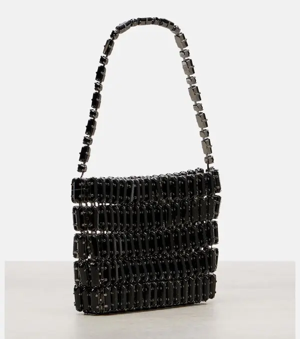 Saint Laurent Cassandre Micro Embellished Shoulder Bag