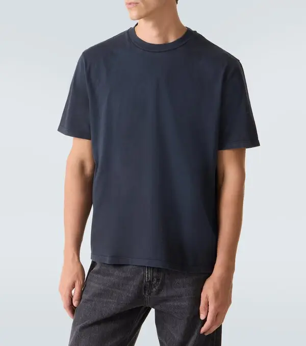 Our Legacy Box Cotton Jersey T-shirt - Blue