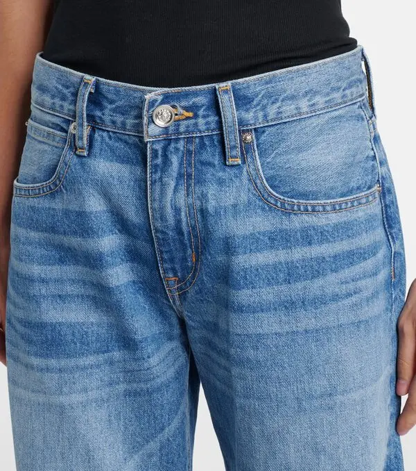 SLVRLAKE Ellie Low-rise Wide-leg Jeans - Blue