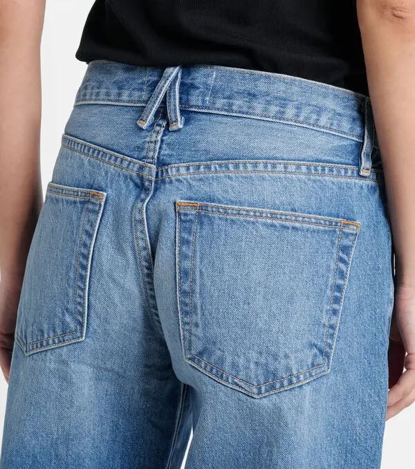 SLVRLAKE Ellie Low-rise Wide-leg Jeans - Blue