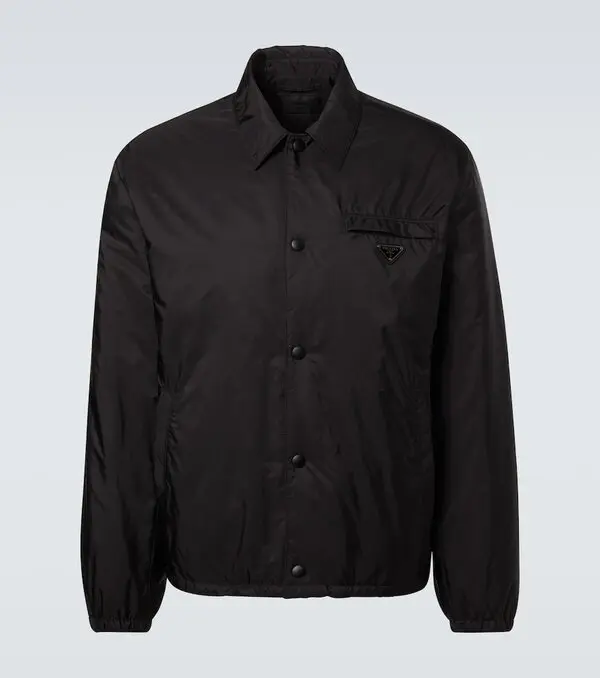 Prada Re-nylon Blouson Jacket - Black