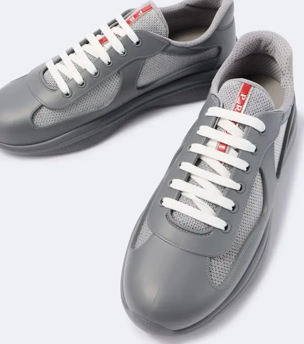Prada America's Cup Sneakers - Grey