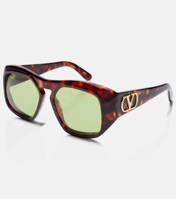 Valentino Garavani Vlogo Square Sunglasses