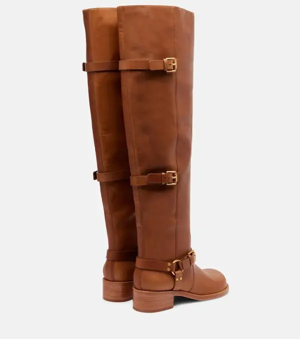 Farm Rio Over-the-knee Leather Boots