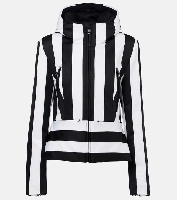 Goldbergh Linea Striped Ski Jacket - Black