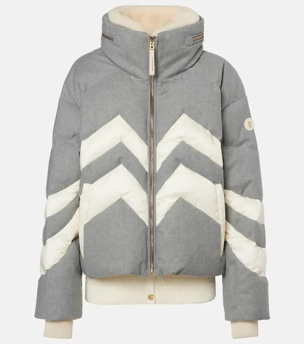Bogner Valea Down Ski Jacket - Grey