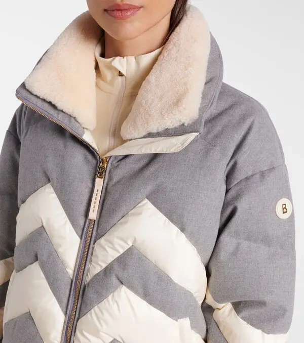 Bogner Valea Down Ski Jacket - Grey