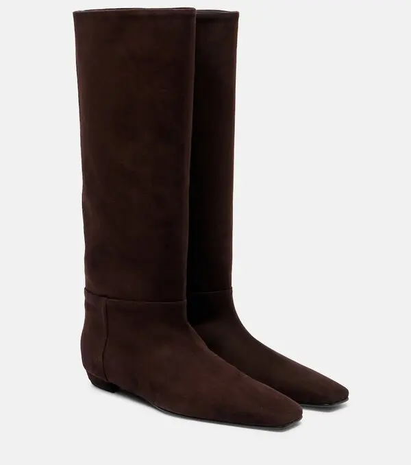 Proenza Schouler Suede Knee-high Boots - Brown