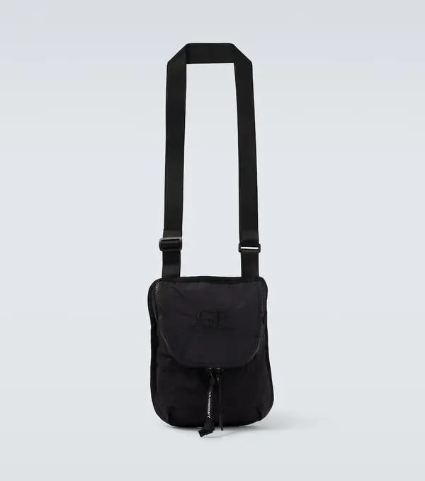 C.P. COMPANY Plain Paper Touch Messenger Bag - Black