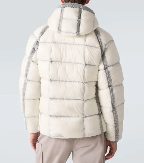 C.P. Company D.D. Shell Down Jacket - White | Editorialist