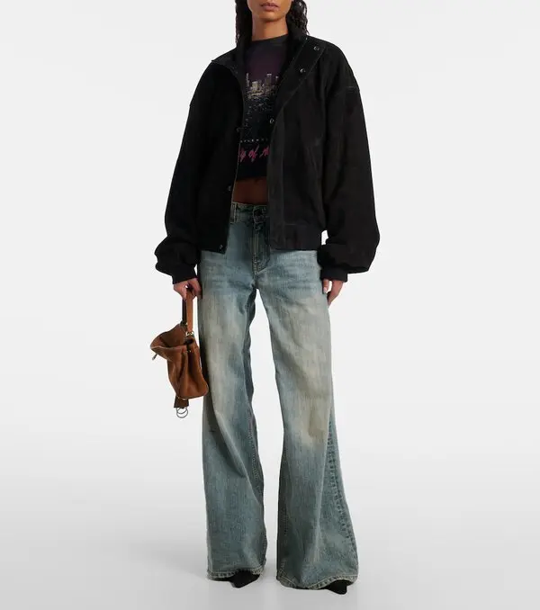 Balenciaga Suede Jacket