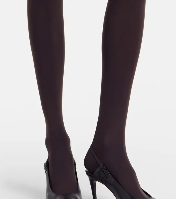 Wolford Velvet 66 Tights - Brown