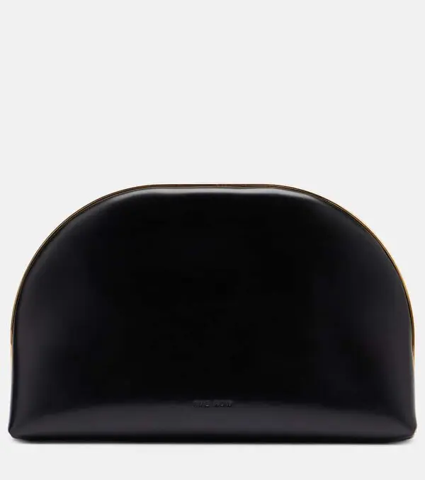 THE ROW Sylvia Leather Clutch