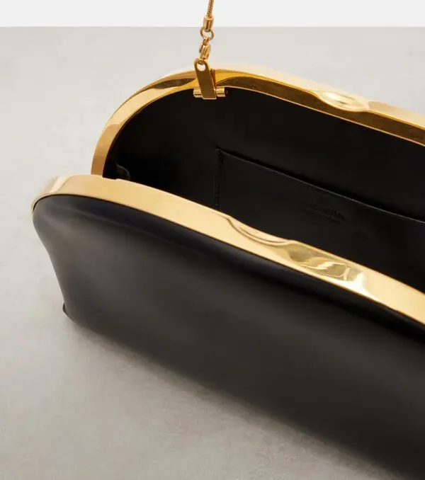 THE ROW Sylvia Leather Clutch