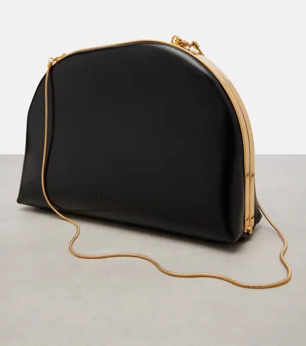 THE ROW Sylvia Leather Clutch