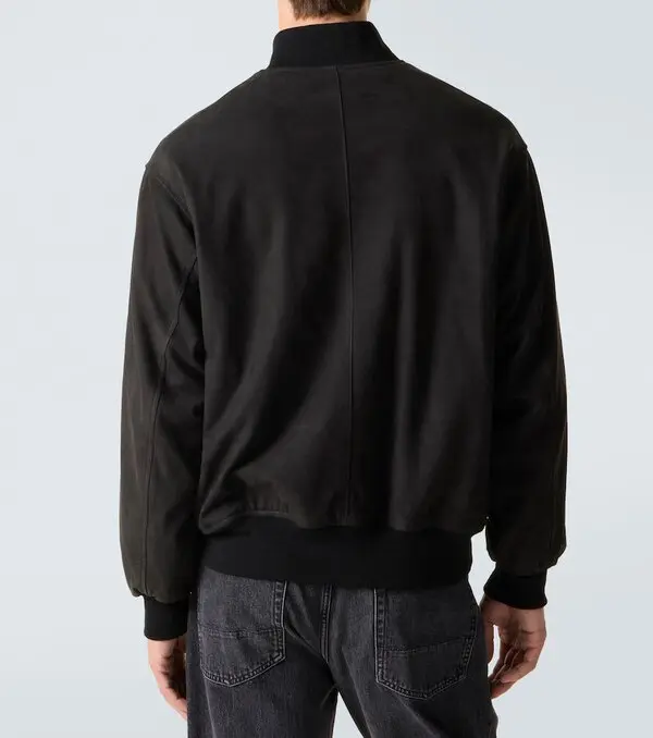 A.PRESSE Suede Blouson Jacket