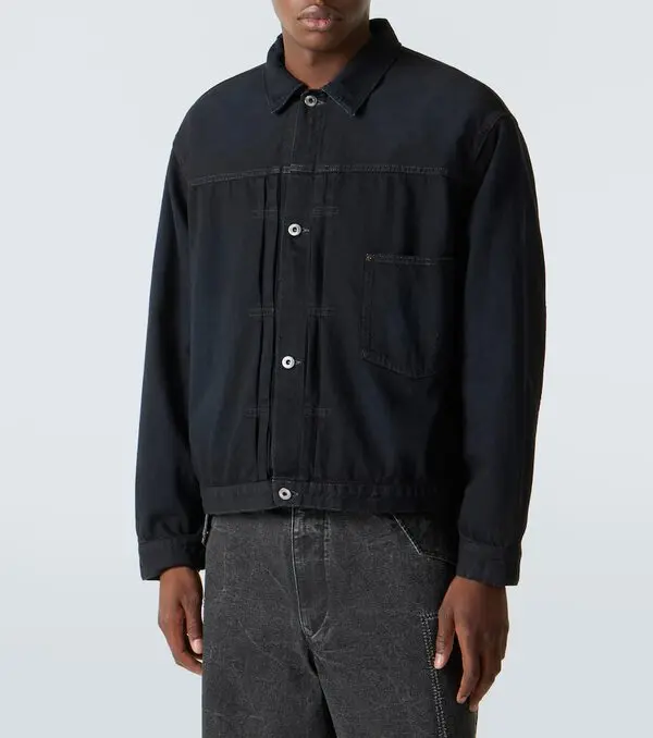 A.PRESSE 1st Type Denim Jacket - Black