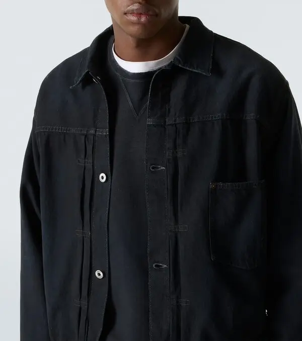 A.PRESSE 1st Type Denim Jacket - Black