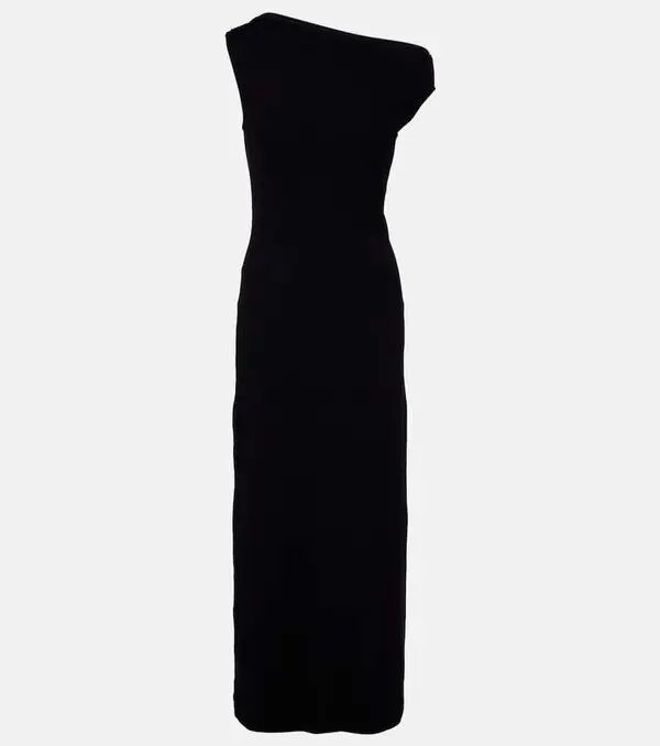 LESET Lauren Off-shoulder Jersey Maxi Dress