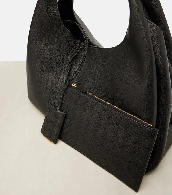 bottega veneta - Campana Leather Shoulder Bag