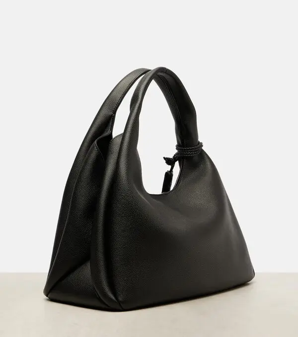 Bottega Veneta Campana Leather Shoulder Bag