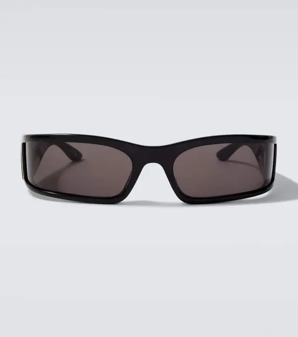 Balenciaga Sunset Shield Sunglasses - Black