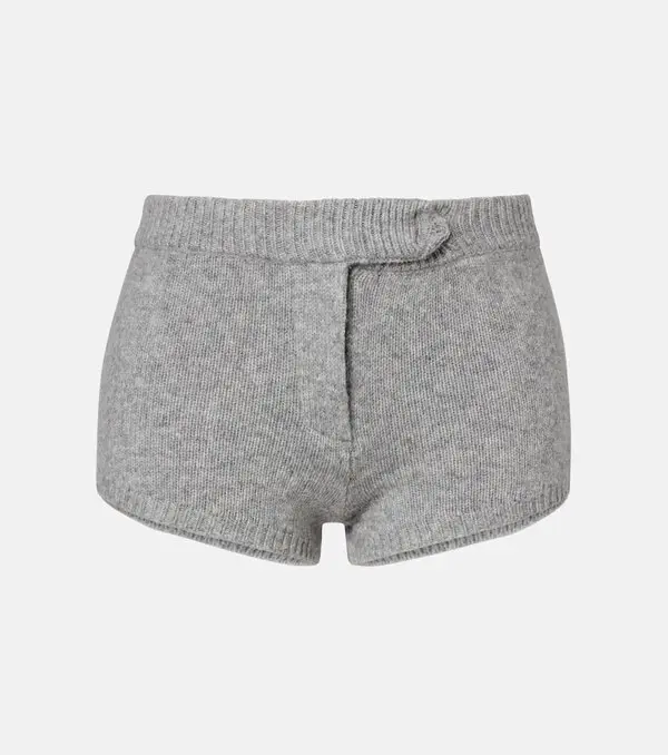 AYA MUSE Vita Knitted Shorts - Grey