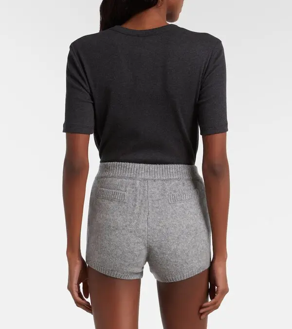 AYA MUSE Vita Knitted Shorts - Grey