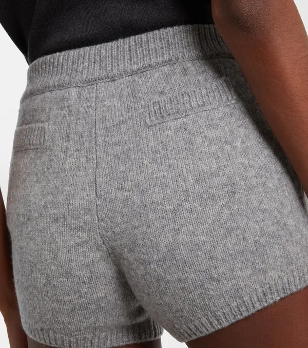 AYA MUSE Vita Knitted Shorts - Grey