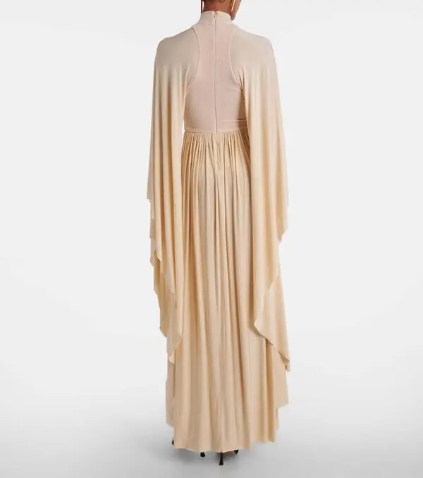 Zimmermann Memento Pleated Velvet Gown