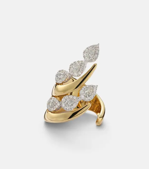 Yeprem En Strada 18kt Diamond Ring - Gold