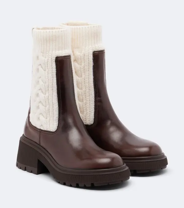 JIMMY CHOO Tamia Ankle Boots - Brown