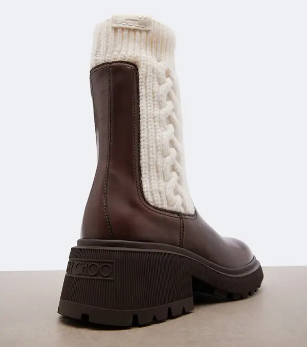JIMMY CHOO Tamia Ankle Boots - Brown