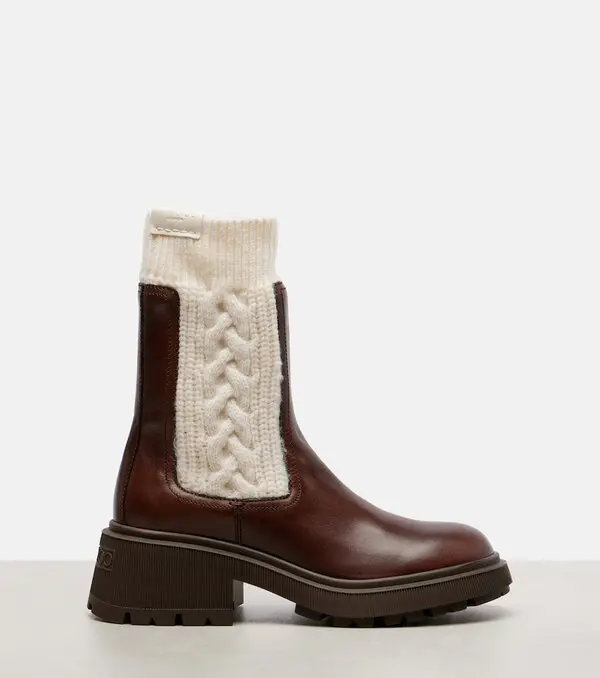 JIMMY CHOO Tamia Ankle Boots - Brown