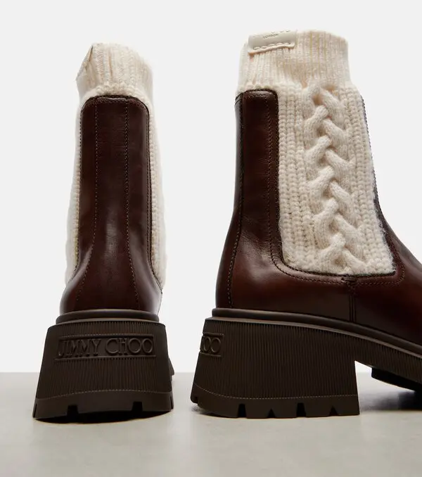 JIMMY CHOO Tamia Ankle Boots - Brown