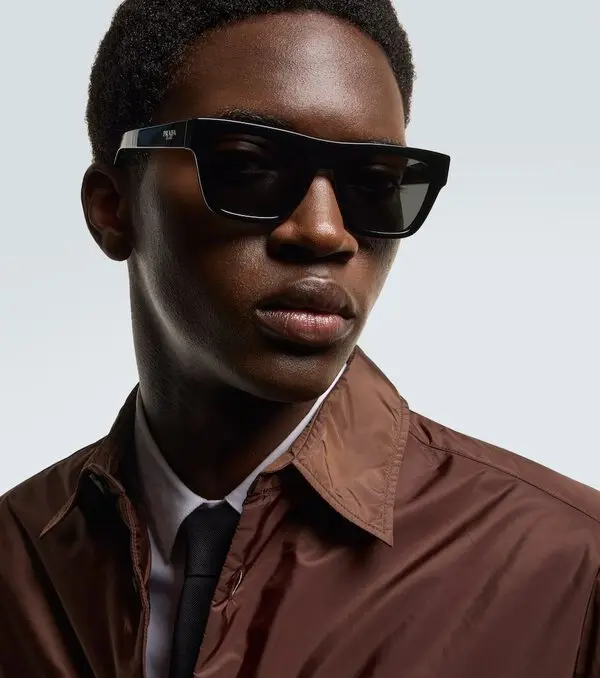Prada Square Sunglasses - Black